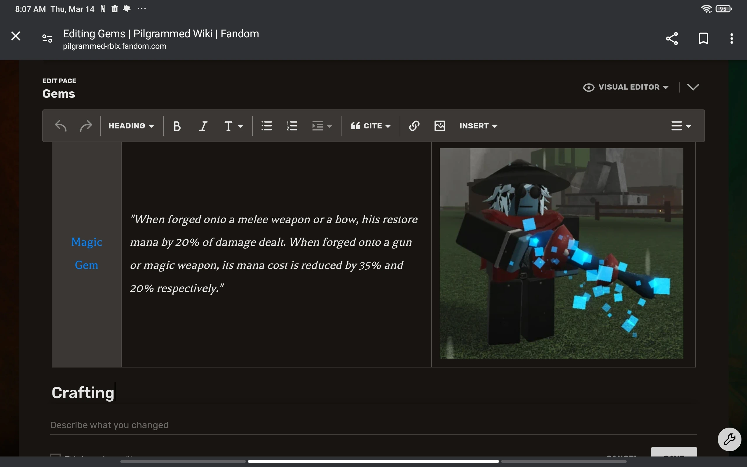 Can someone edit this? | Fandom