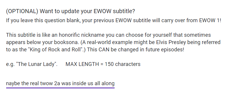 my responses for ewow 1b 🤯🥵 | Fandom