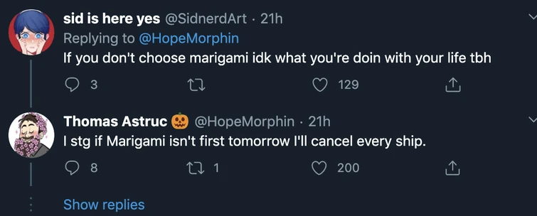 thomas astruc's friend tweets + iconic replies | Fandom