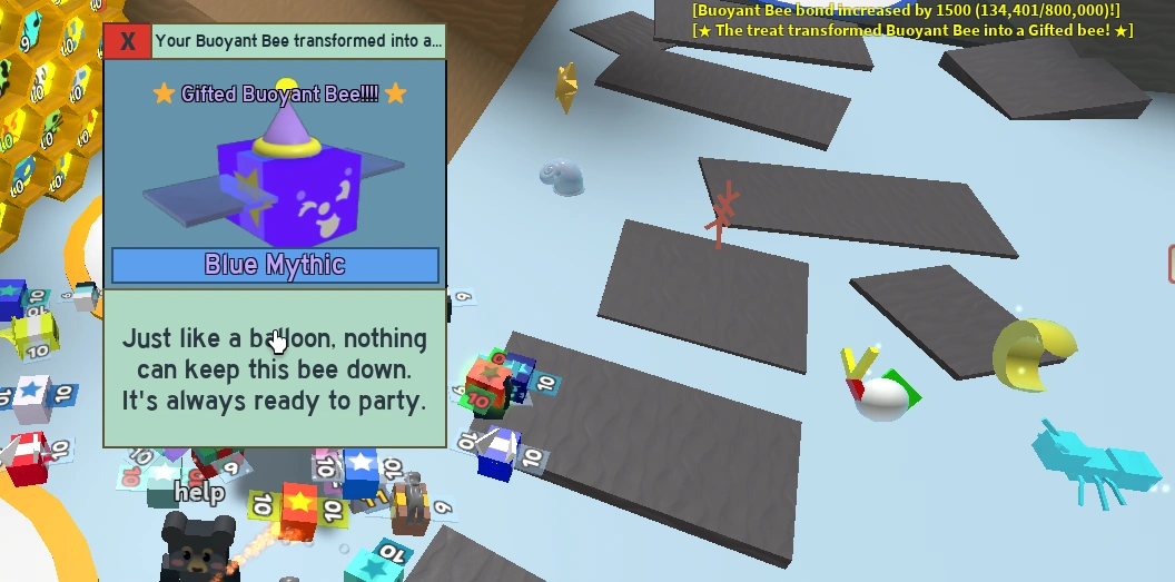 2nd gifted mythic bee by gb | Fandom