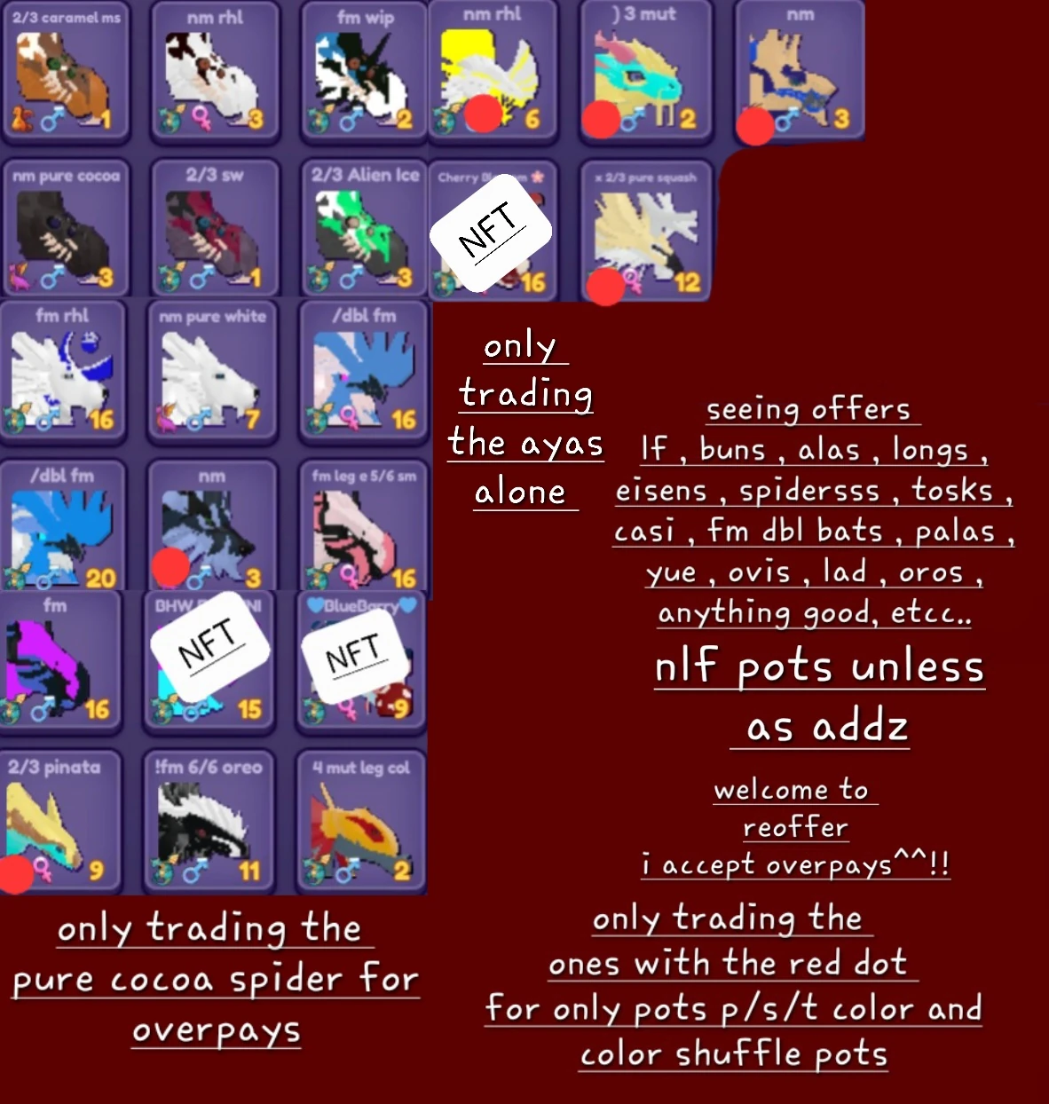 INV AUCTION (PLS READ)QUITE LONG POST | Fandom
