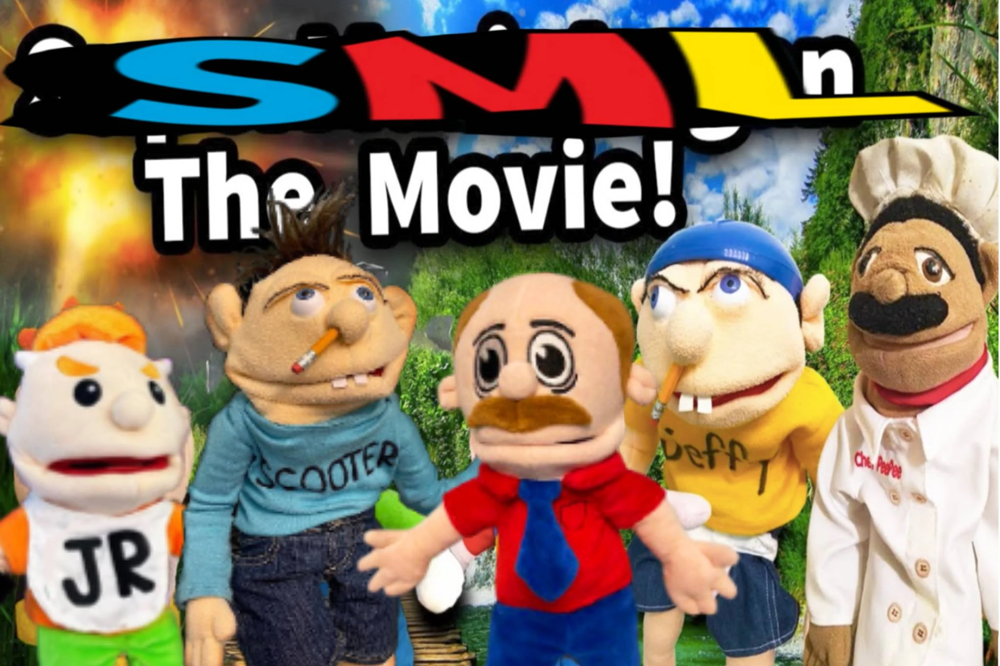 SML The Movie! Poster with Puppets | Fandom
