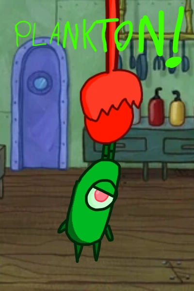 I made some art of Plankton for a friend | Fandom