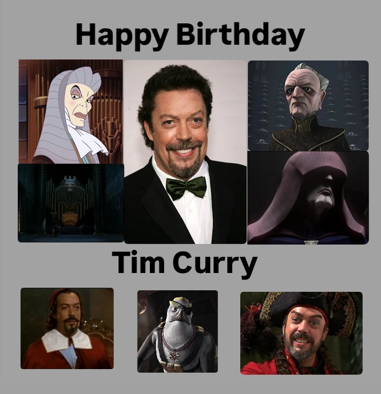 🎂 Happy 79th Birthday to Tim Curry 🎂 | Fandom