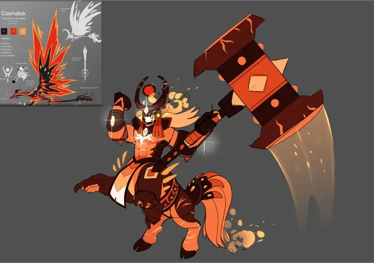 Solstice Boss is genuinely the most interesting character in the game ...