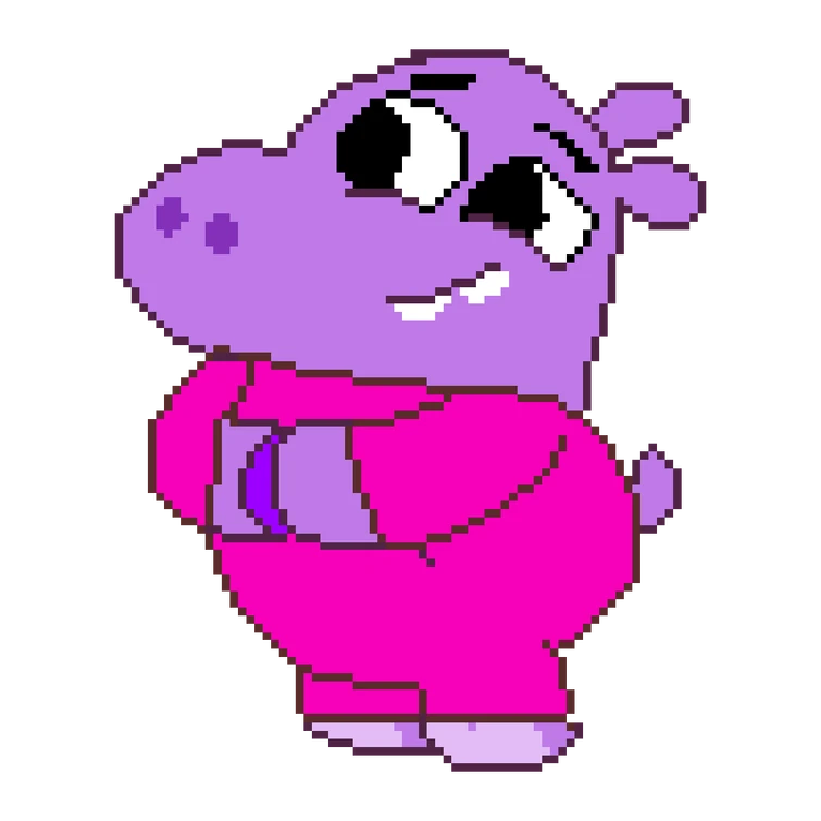 Suki, Axel, Hazel, and Tibor if they wore clothes (I tried my best ...