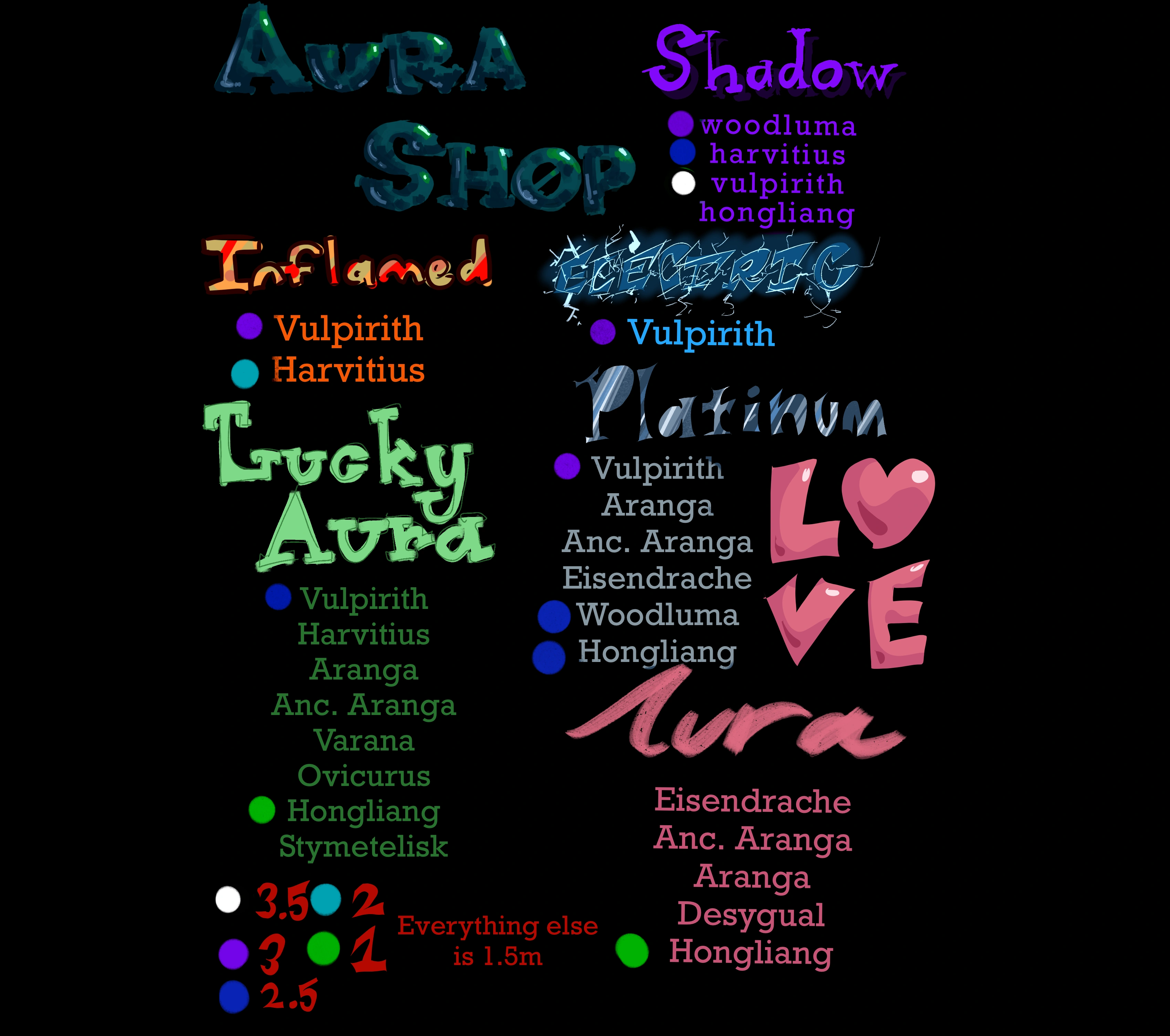 Aura shop :D | Fandom