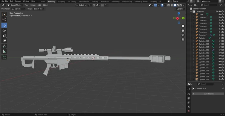 Barrett M82A1M Recreated (Sniper's max level gun) | Fandom
