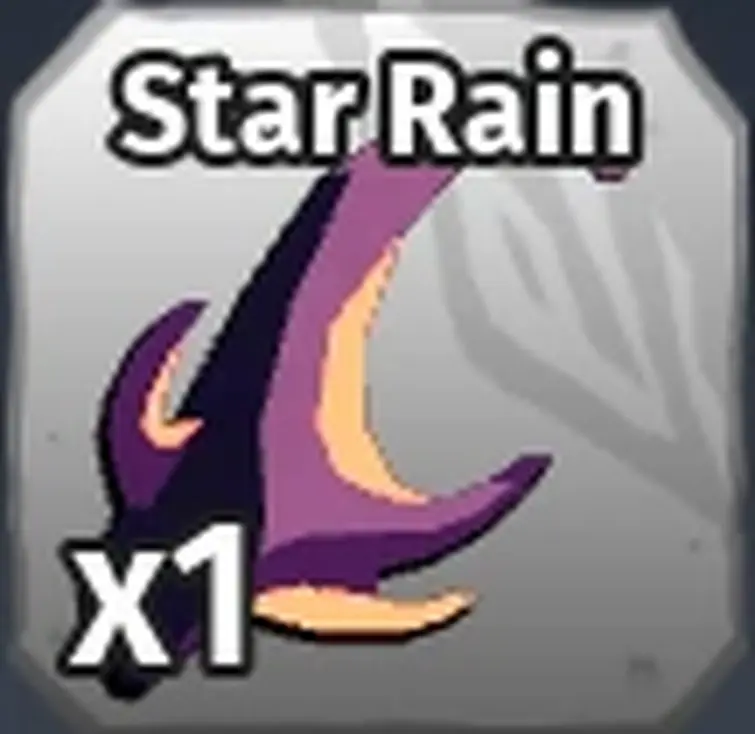 What is star rain material worth? | Fandom