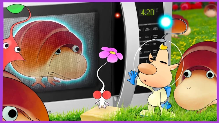 what is the goofy ahhiest being to ever exist in the pikmin universe ...
