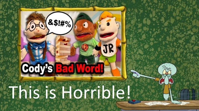 Saw some deviantart images of random characters hates cody's bad word ...