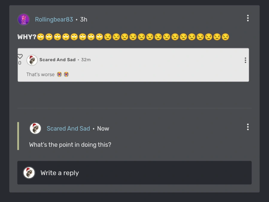 What was the point? | Fandom