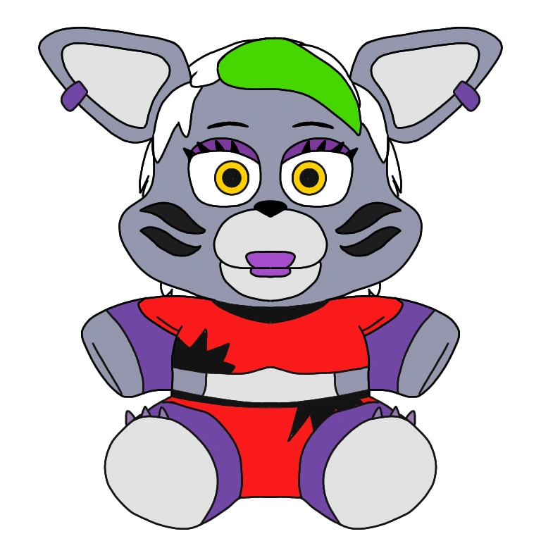 Roxanne wolf plushie | Fandom