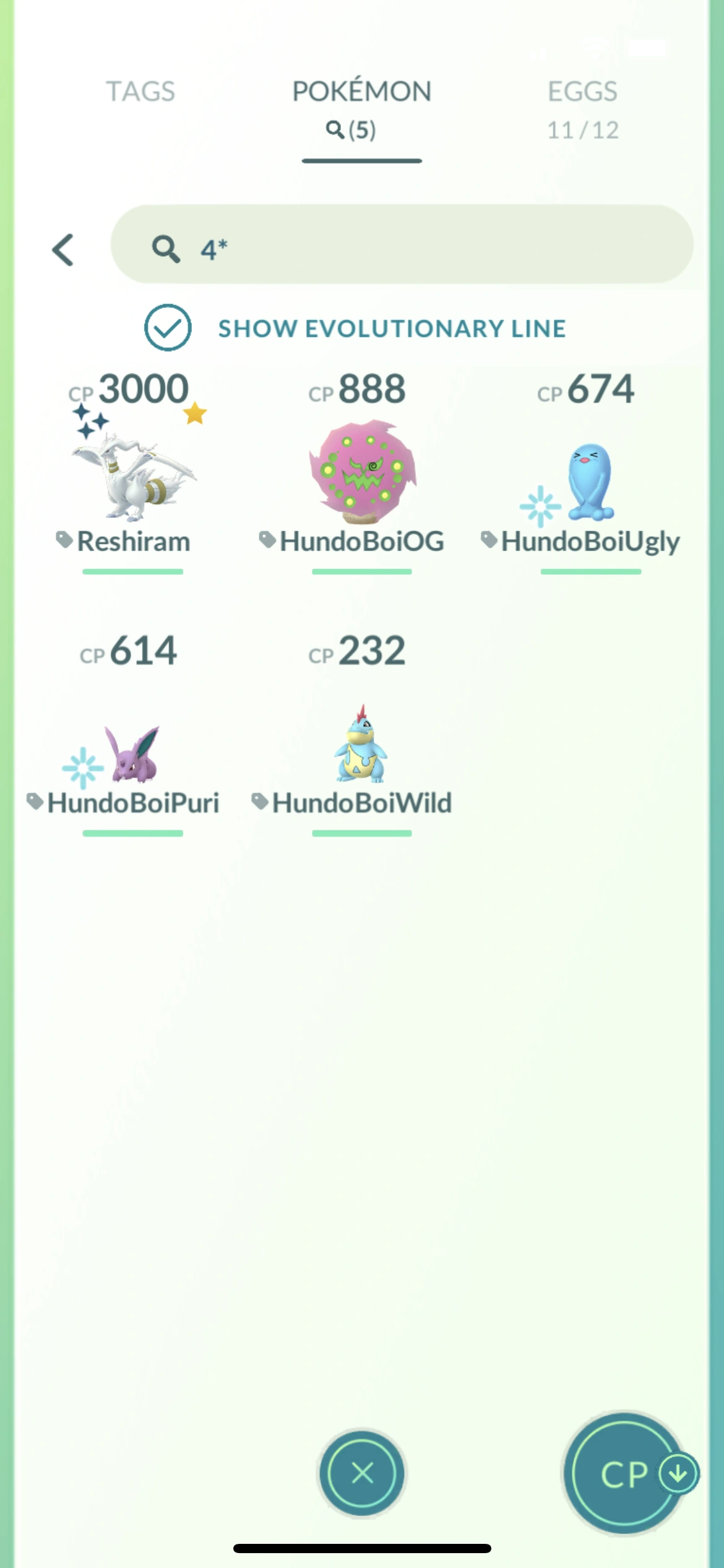 Rate my hundo collection. I’m level 34. Don’t mind the names pls | Fandom