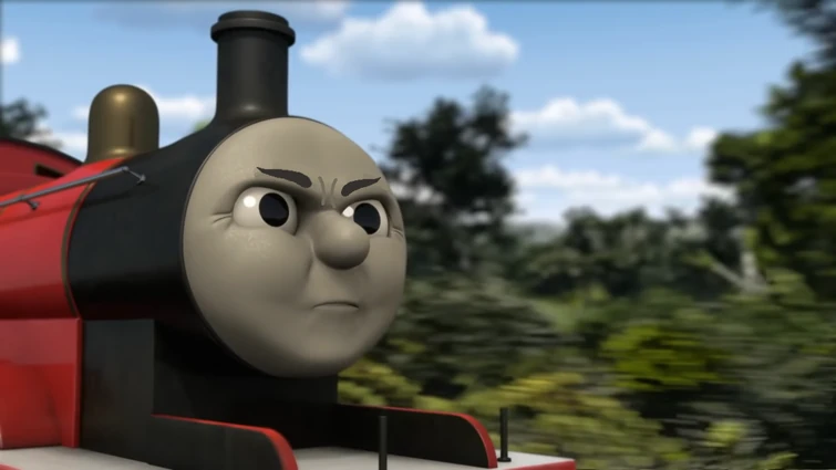 CGI James looking cross, but better | Fandom