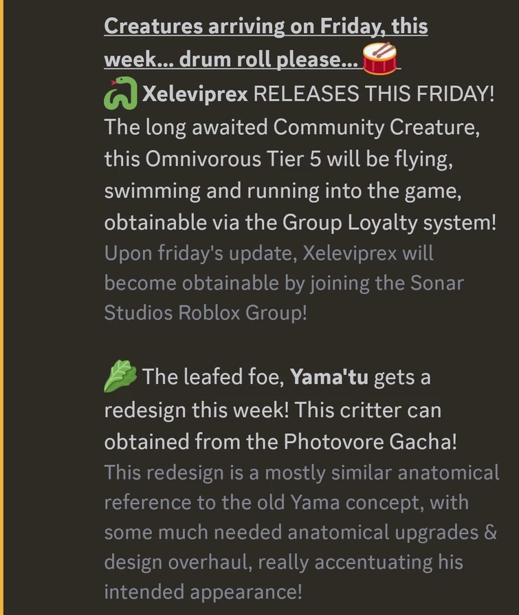 Discuss Everything About Creatures of Sonaria Wiki | Fandom