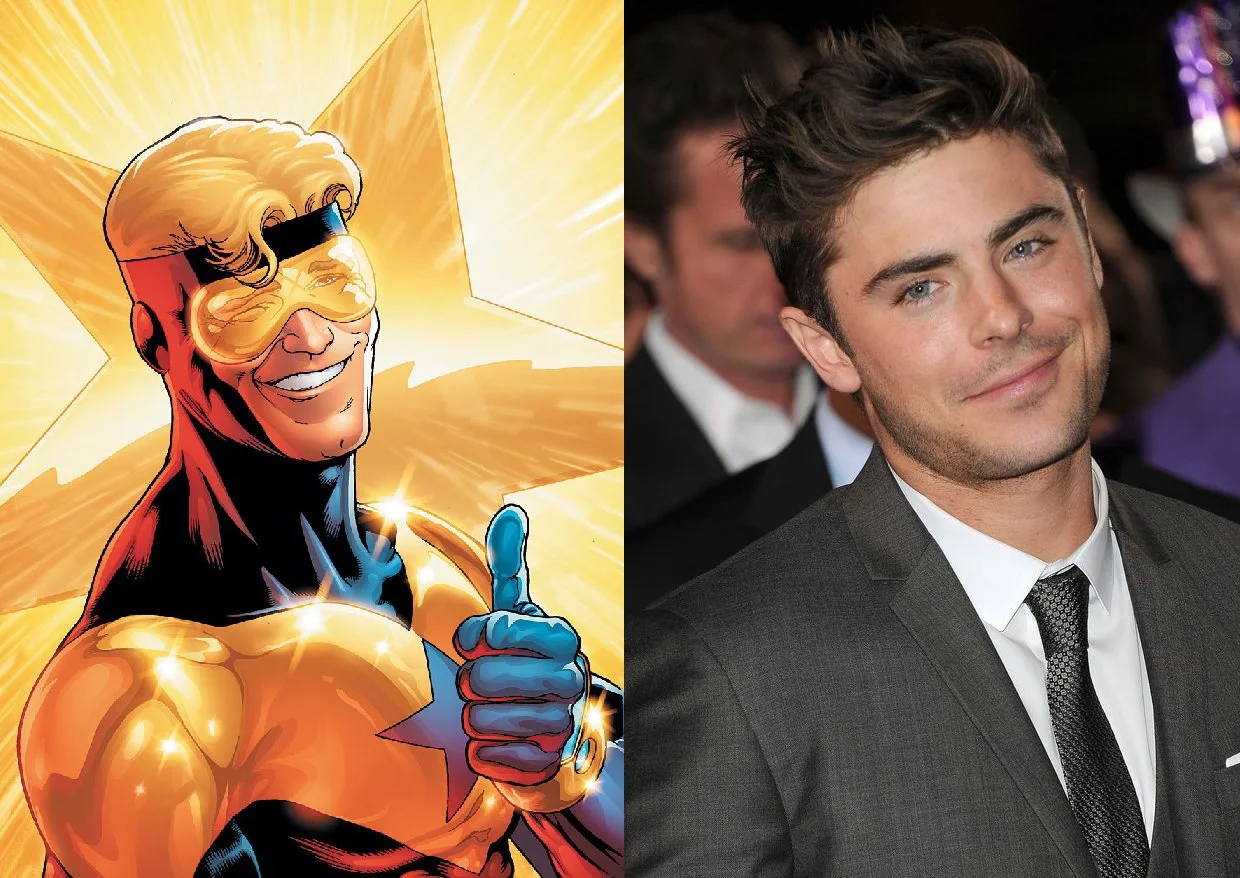 Zac Efron As Booster Gold he’ll be perfect for the role and we’ve ...