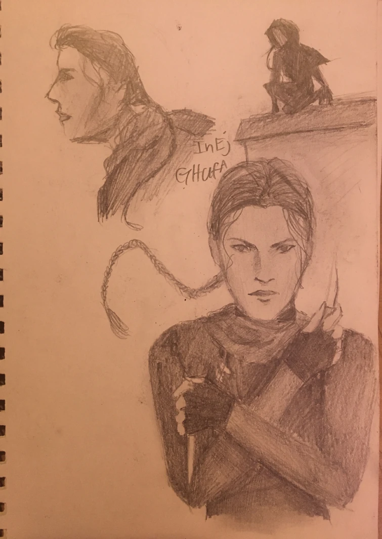 Nina and inej sketches! | Fandom