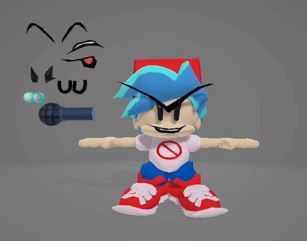 so i tryed making fnf models and..... | Fandom