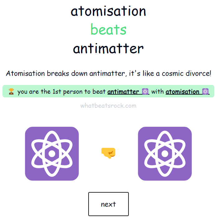 Hopping on the WhatBeatsRock trend: | Fandom