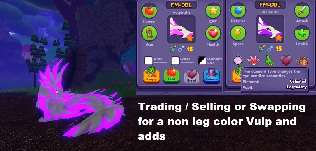 Looking at offers and swaps for FM DBL Vulpiruth (Fox) | Fandom