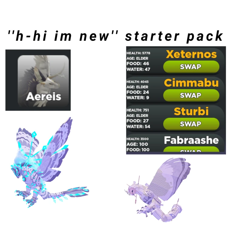 ''h-h-hi im new'' starter pack | Fandom