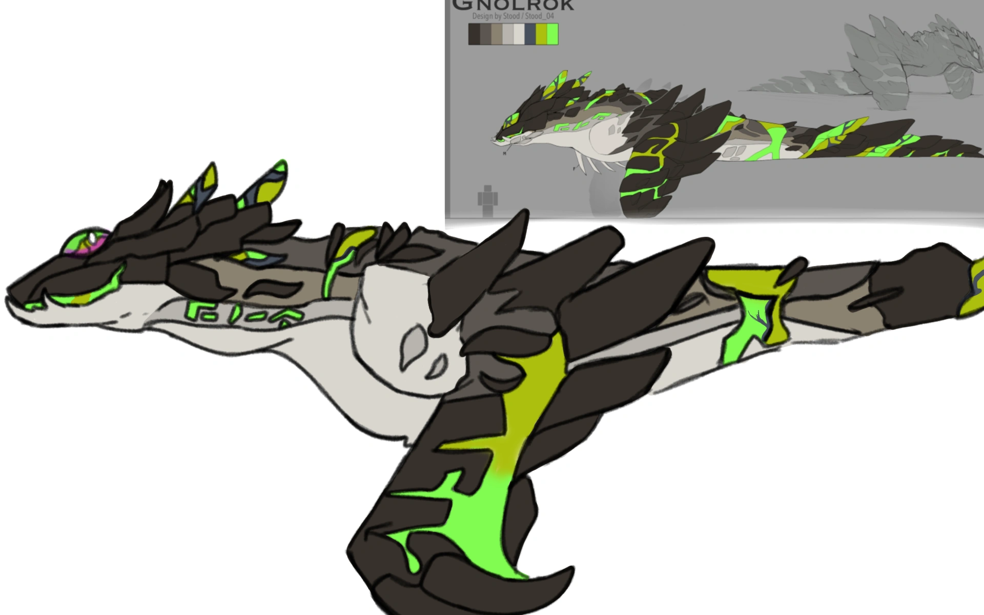 Done the gnolrok drawing ( yall like gnolrok for some reason- ) | Fandom