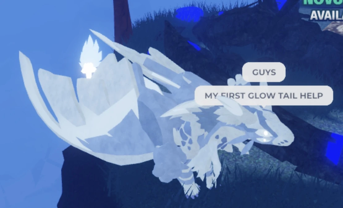 I got my first glow tail by accident uhhhmmm | Fandom