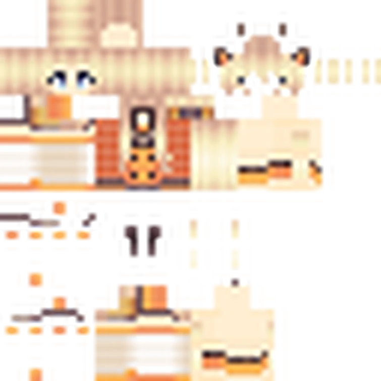 Minecraft Girl Skins Layout