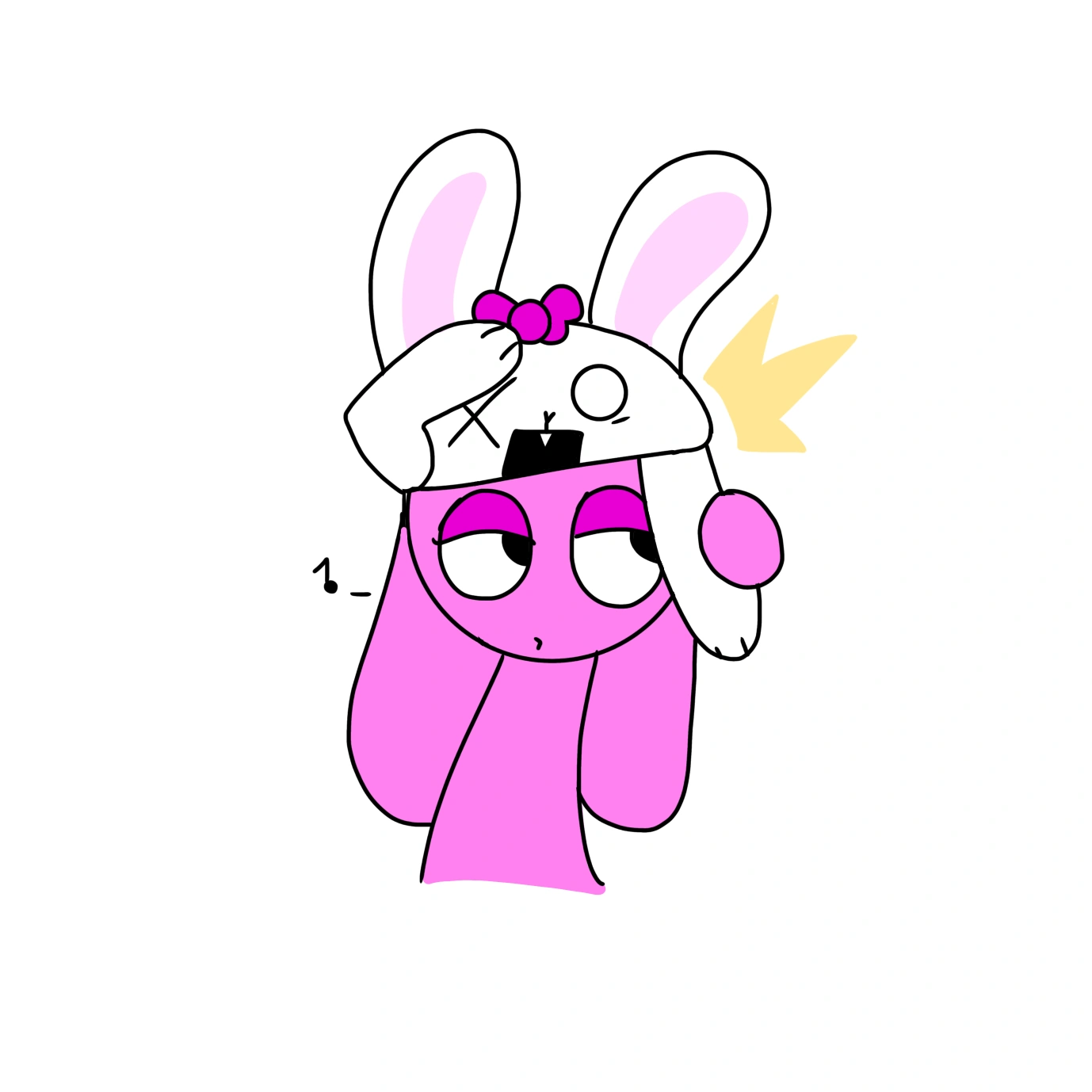 Bunny on top of a bunny | Fandom