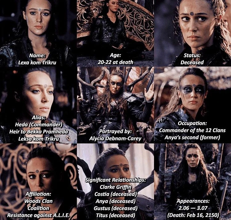 Lexa Kom Trikru | Fandom