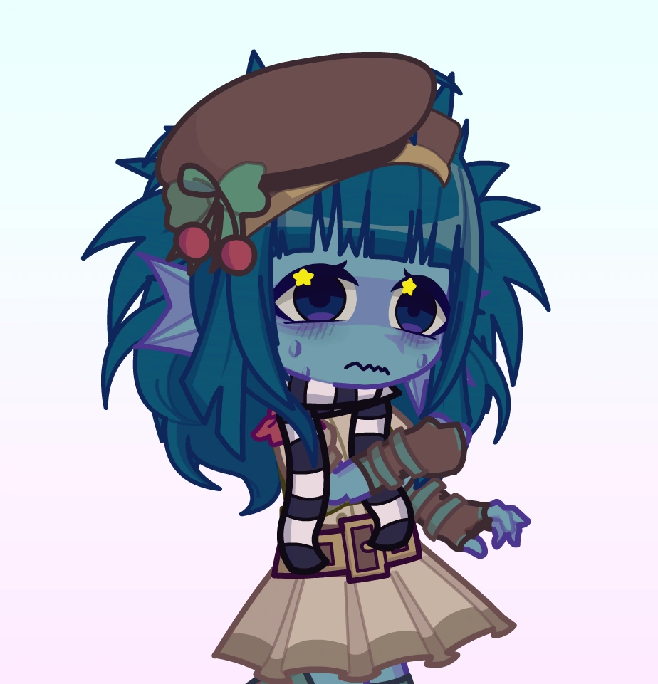 This is as close as I could get to Vee's redesign, remember her? | Fandom
