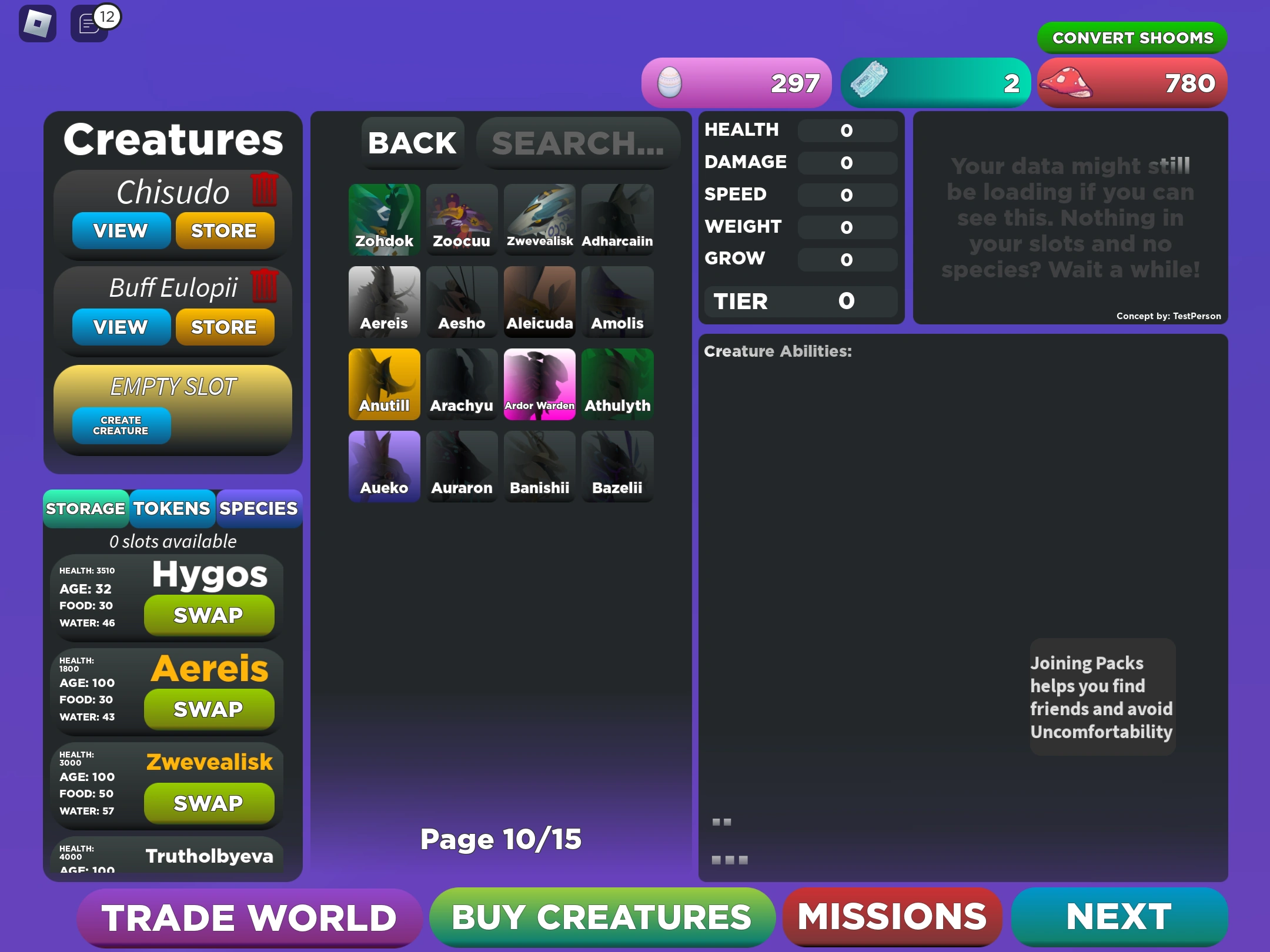 Wanted to share creatures im missing | Fandom