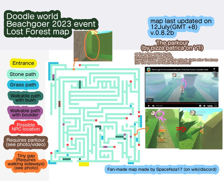 i need help with mapping the lost forest (im going crazy) | Fandom