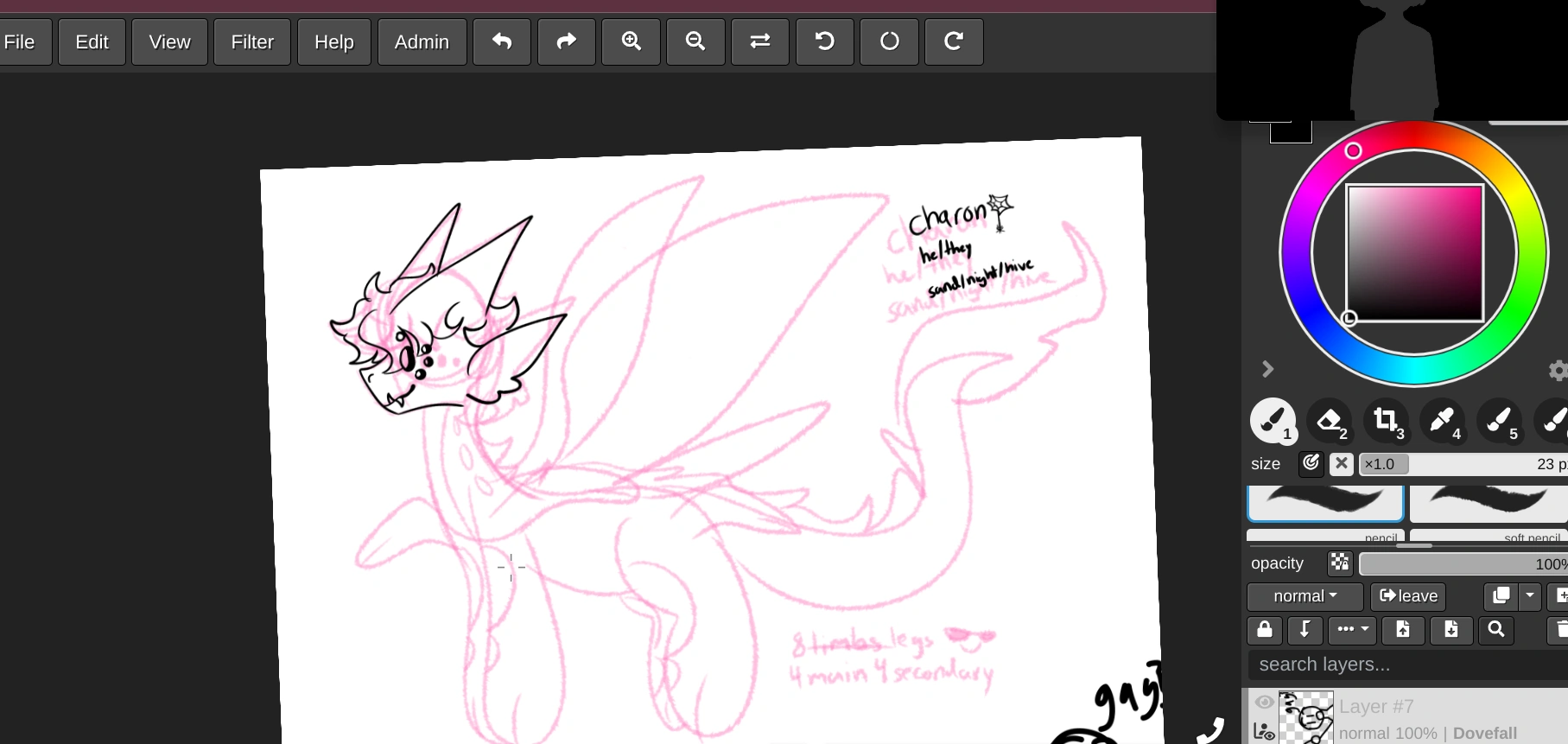 Charon wip (tw: eyes) | Fandom