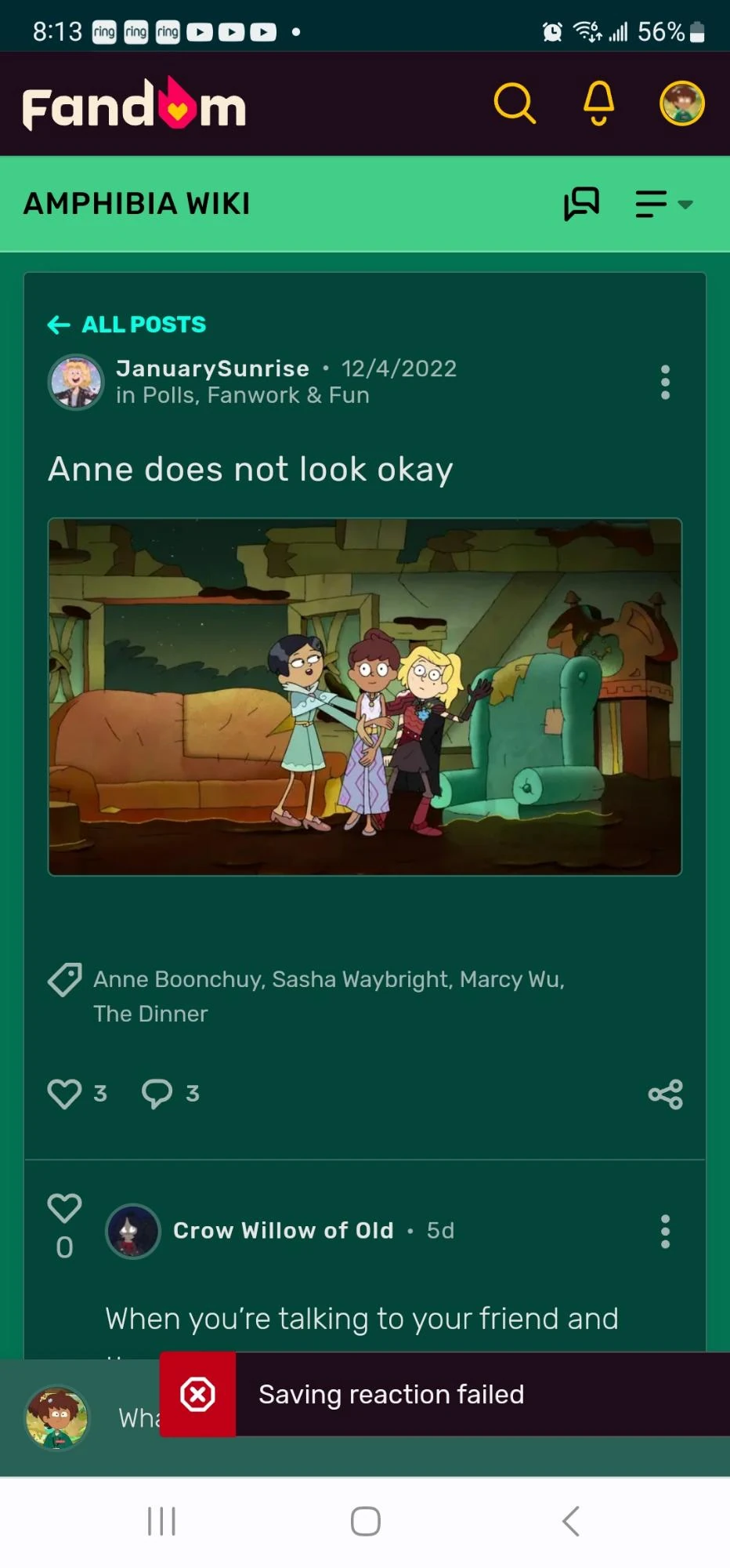 Bruh look at Anne....... | Fandom