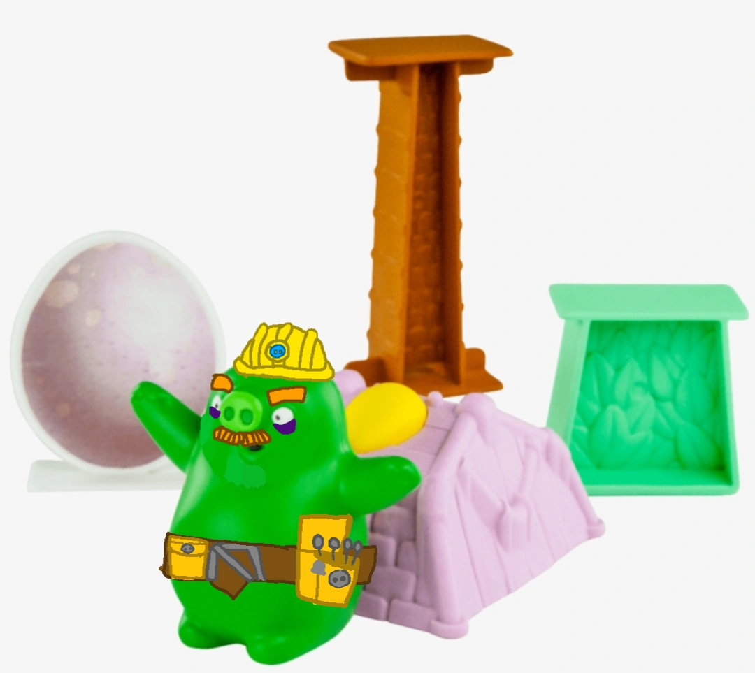 Foreman Pig in The Angry Birds Movie McDonald's | Fandom