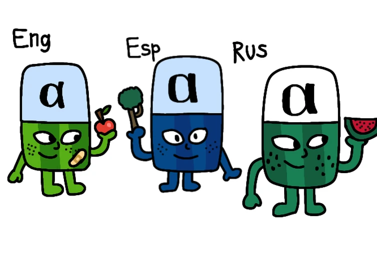 Alphablocks in different languages, A | Fandom