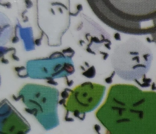 My bfdi sticker has a random floating face on it | Fandom