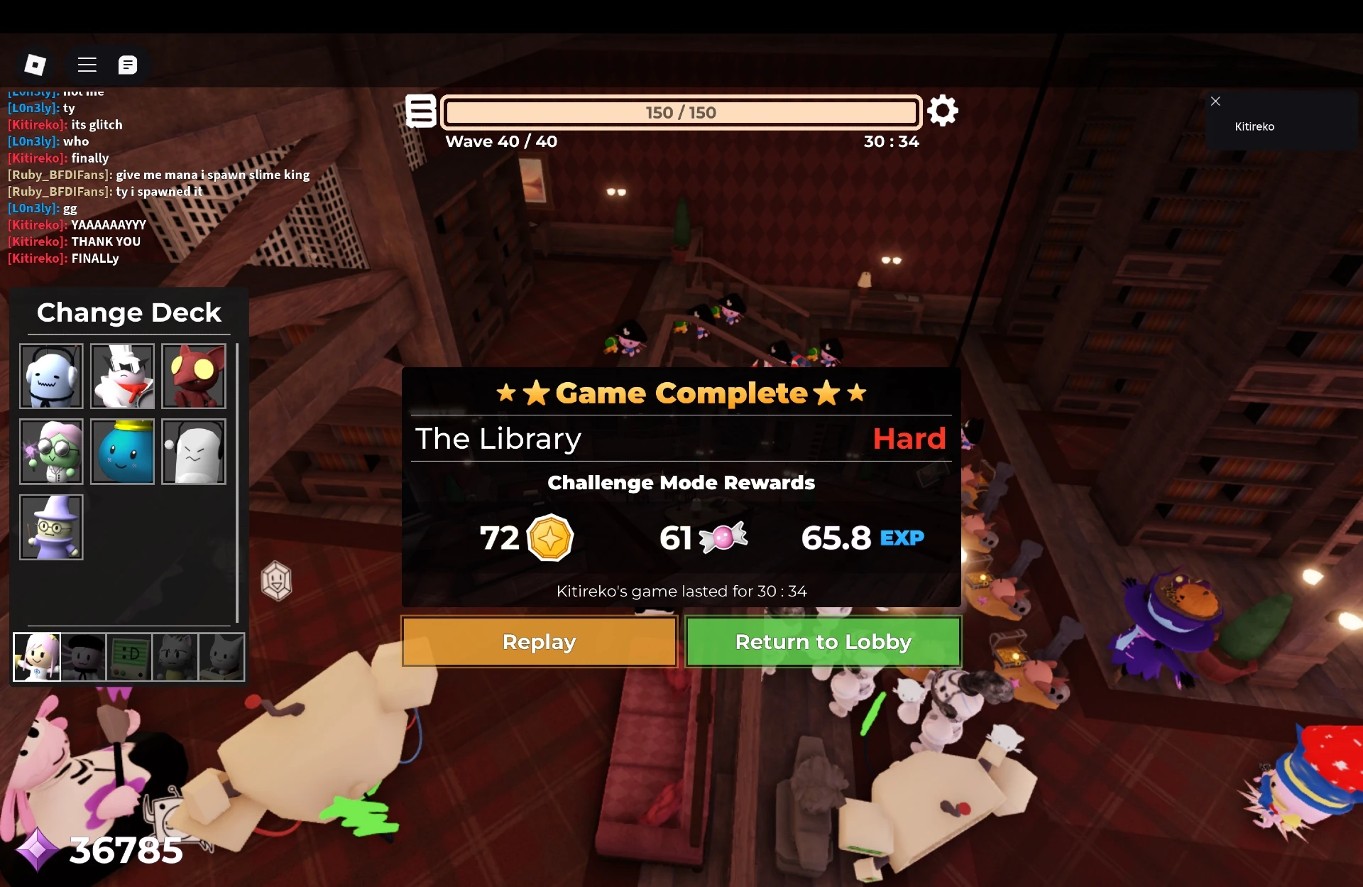 I finally beat the library hard mode | Fandom