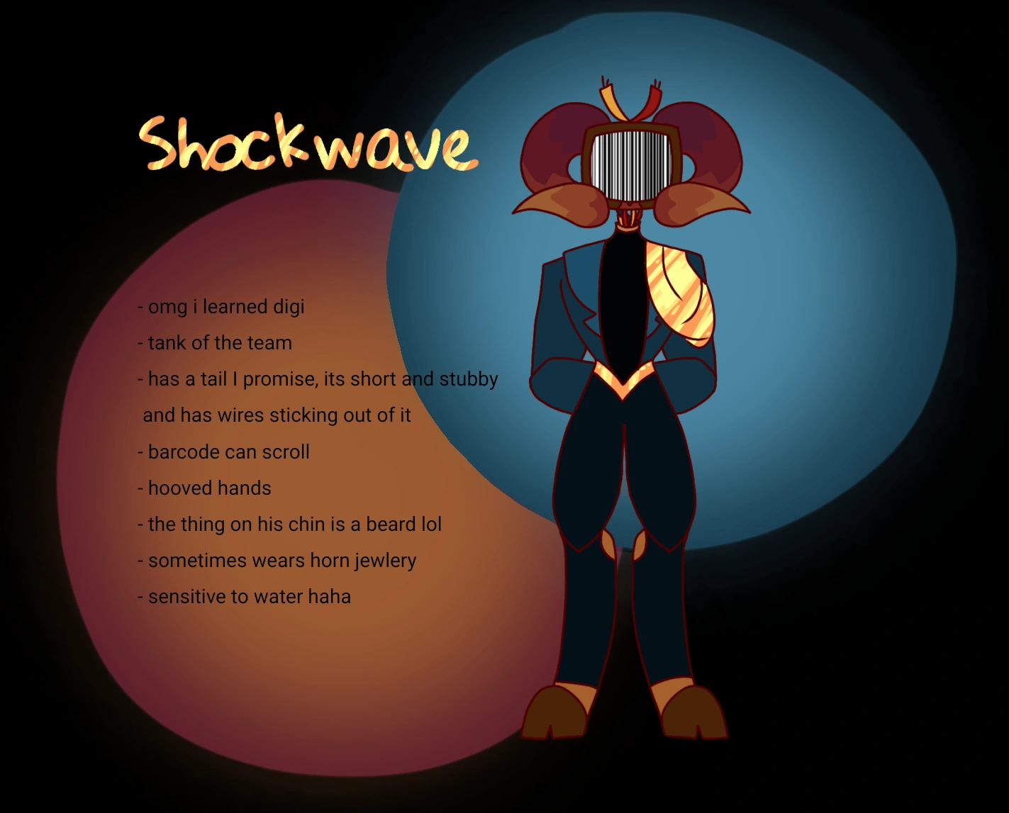 Shockwave! finished ref sheet | Fandom