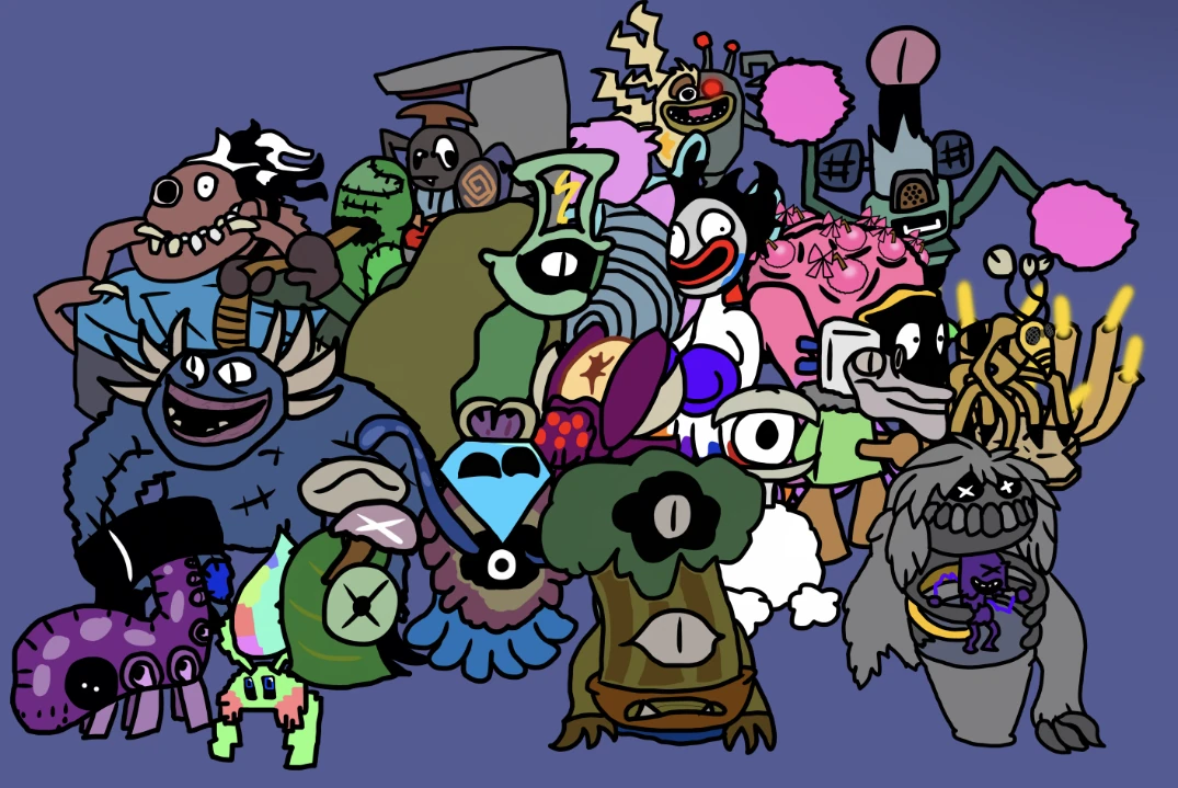 Every single one of my fanmade rare wublins because i got bored | Fandom