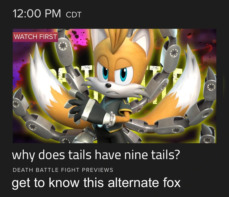 Rivet vs Tails Nine previews | Fandom