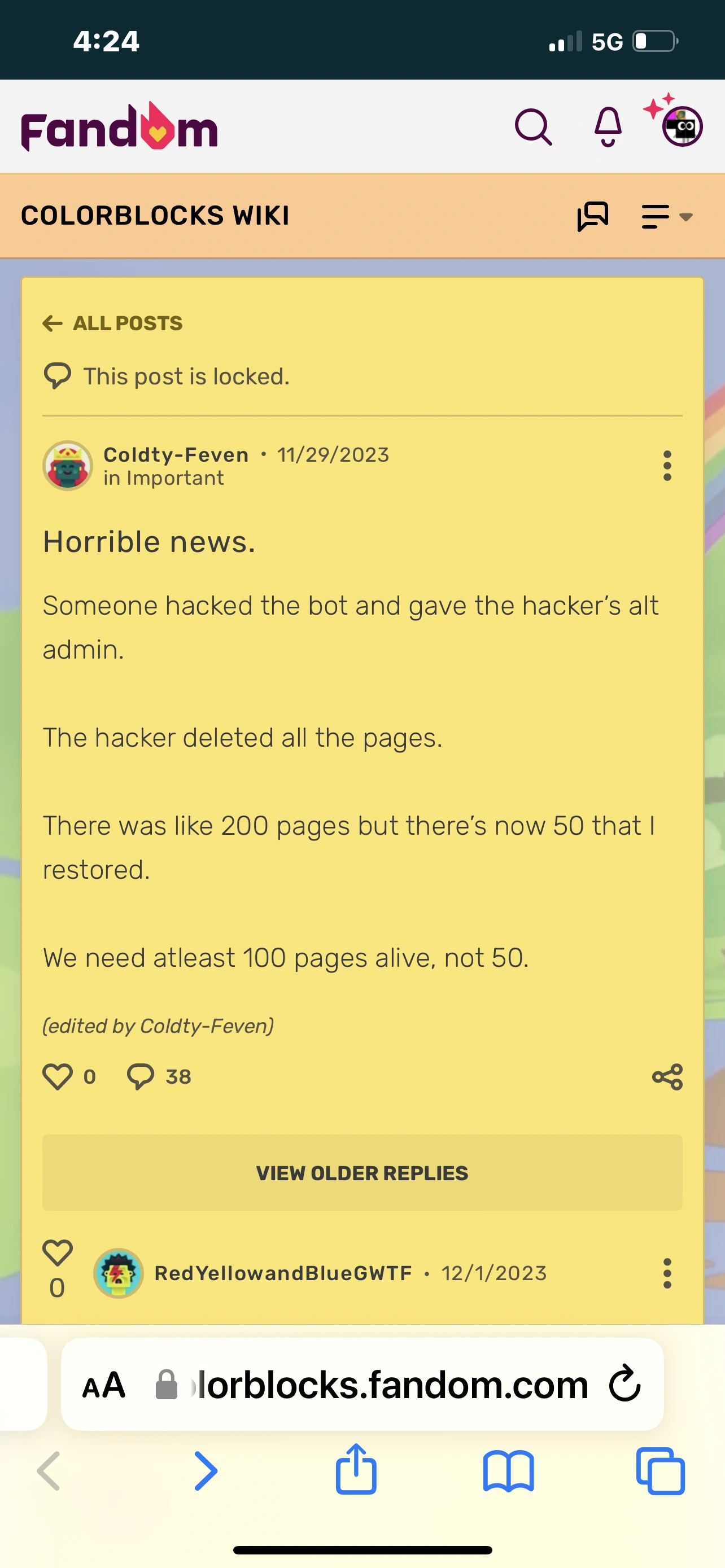 Do you know who hacked the bot? | Fandom