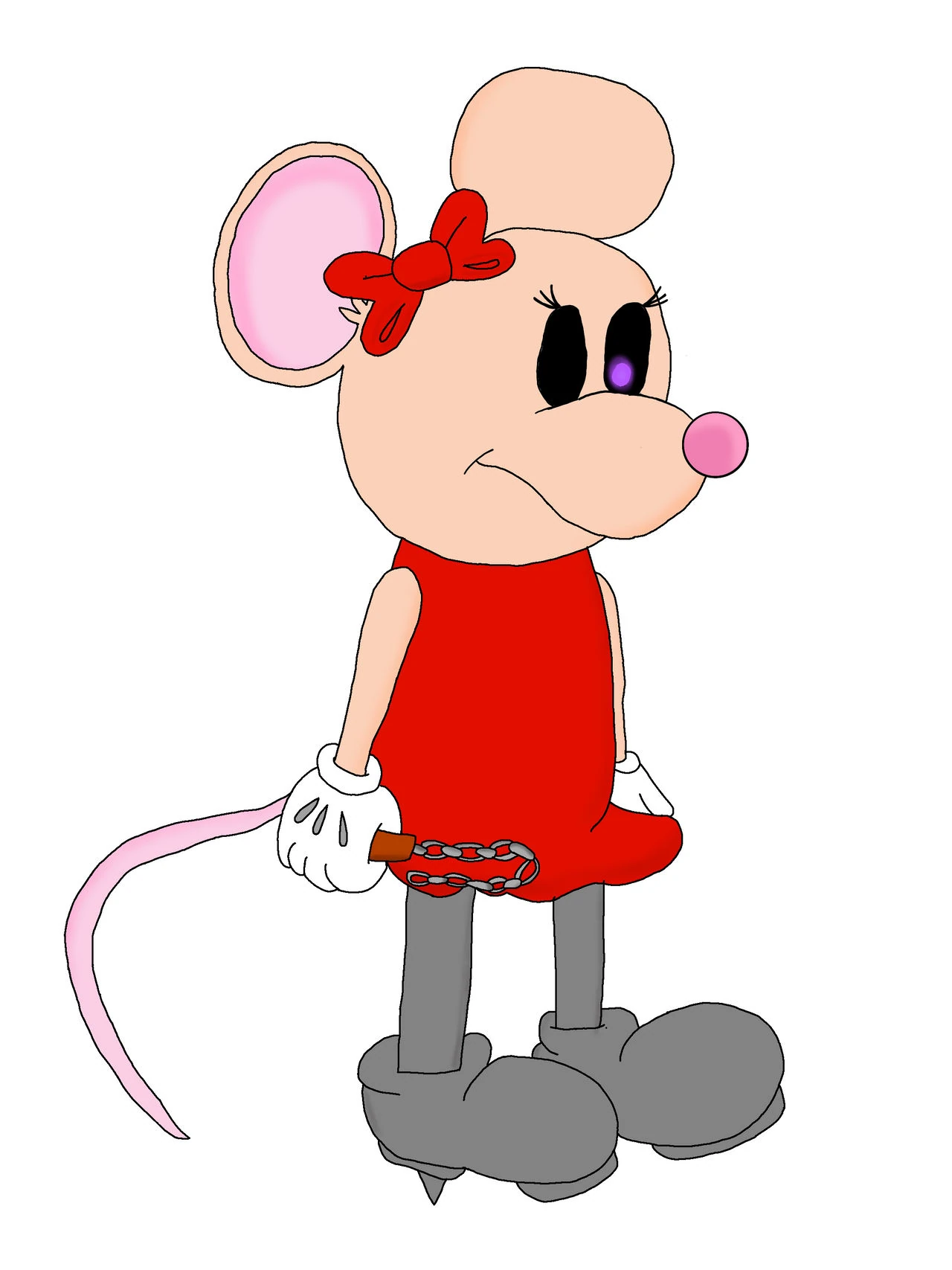 Mousy (NOTE: This is the first time I draw a Piggy character using ...