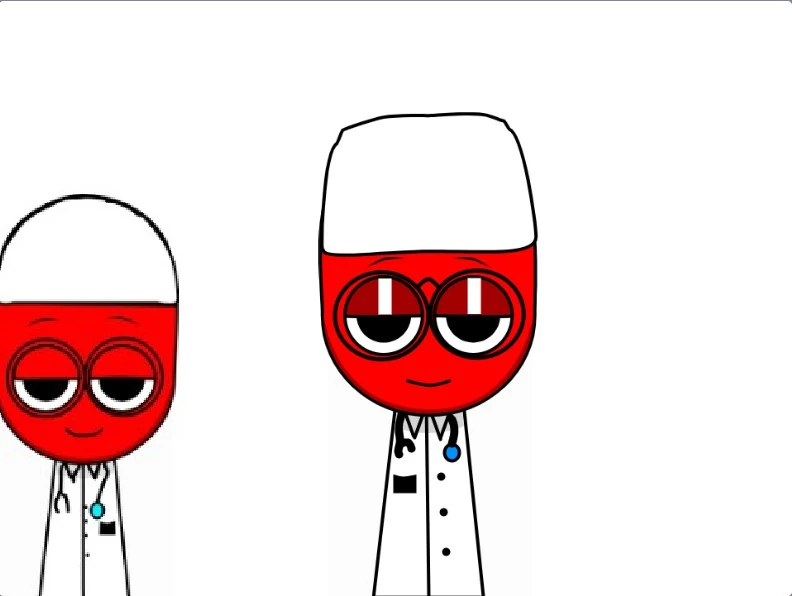 I redesigned my old OCS!!! (Dr. Pill, Gary, Ella and Daisy, Fletcher ...