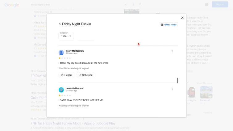 bro i swear fnf reviews are lameeeeeee | Fandom