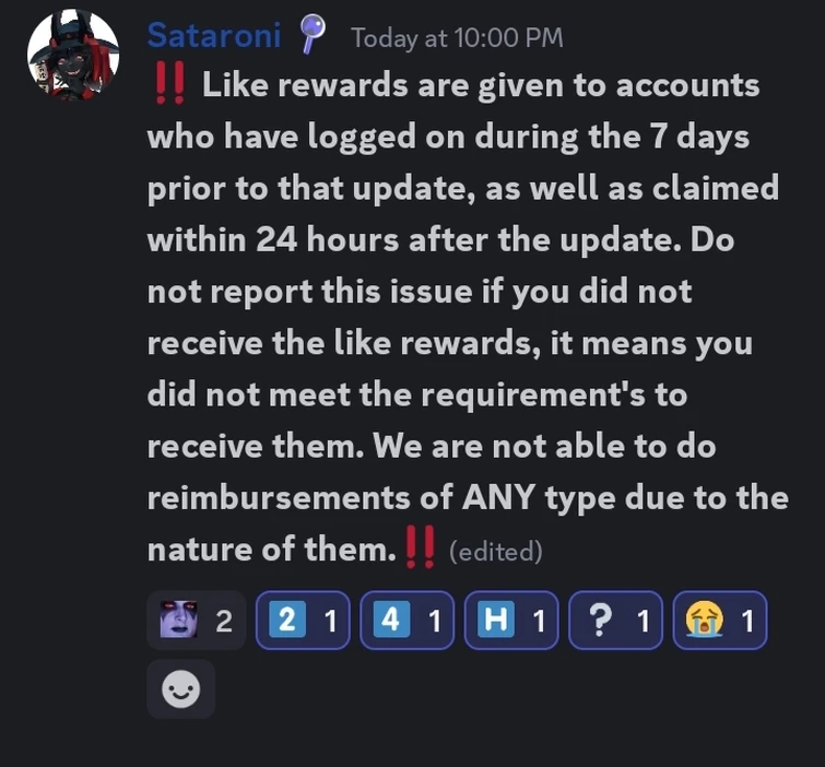 Missing rewards? | Fandom