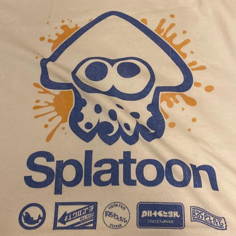 What are the symbols on this splatoon shirt I have? | Fandom