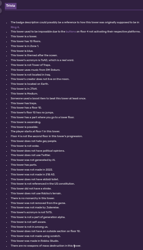 Trivia! | Fandom